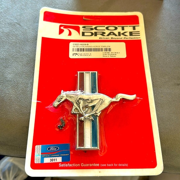 Other | Scott Drake Replacement Vehicle Emblem C5zz16229b | Poshmark